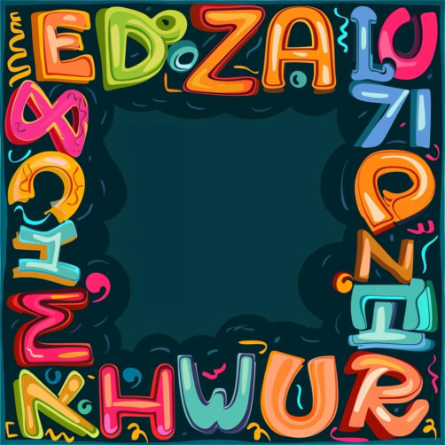 Download Colorful Alphabet Frame Backgrounds Online - Creative Fabrica