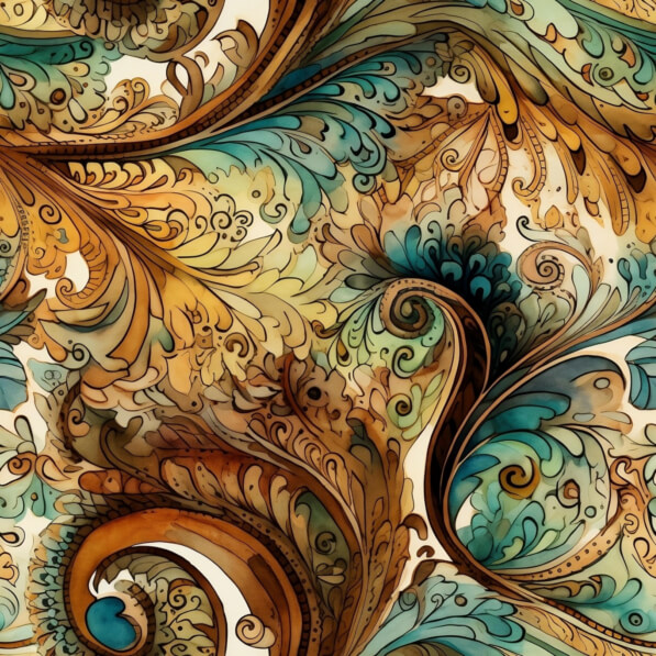 Download Colorful Floral Abstract Design Patterns Online - Creative Fabrica