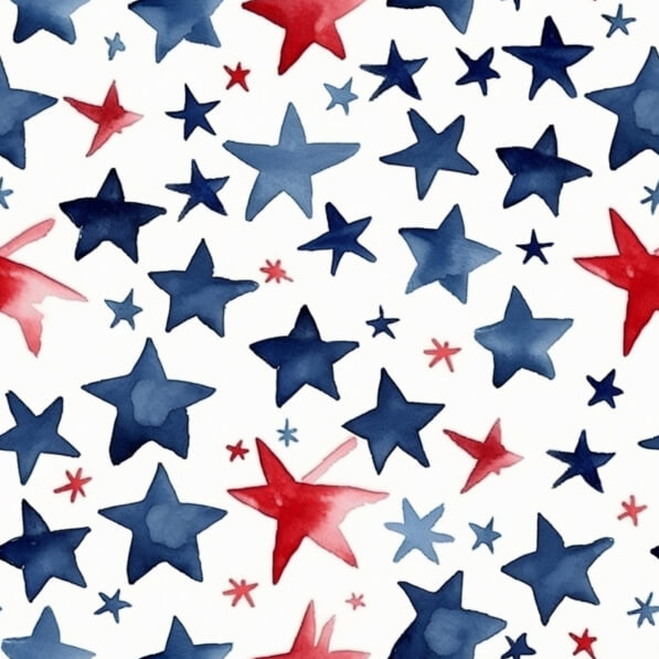 Download Patriotic Red, White, and Blue Stars Pattern Patterns Online ...