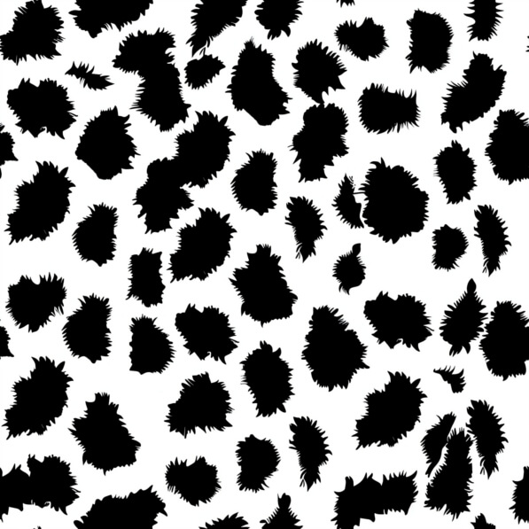 Download Abstract Black and White Spot Pattern Patterns Online ...