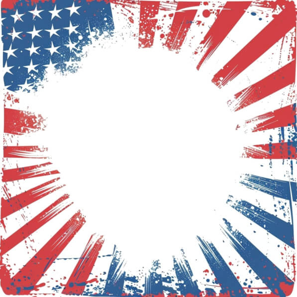 Download Grungy Frame with American Flag Backgrounds Online - Creative ...