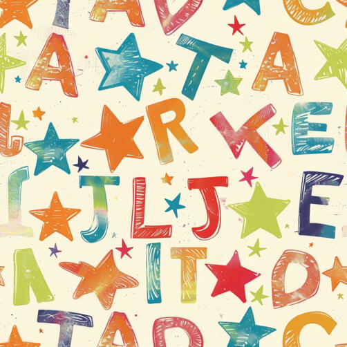 Download Colorful Alphabet Letters Seamless Pattern Patterns Online ...