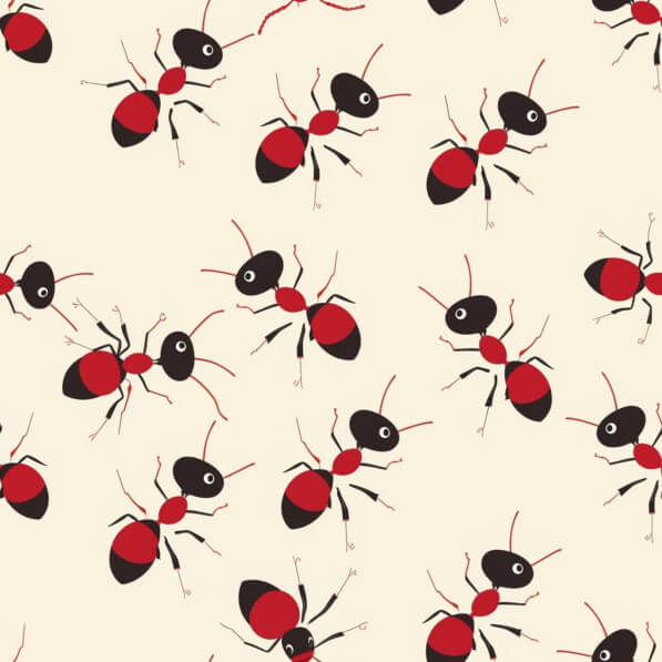 Download Red and Black Ants Seamless Pattern Patterns Online - Creative ...