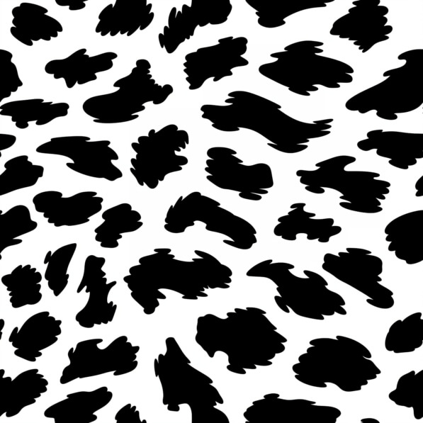 Download Black and White Cow Print Pattern Patterns Online - Creative ...
