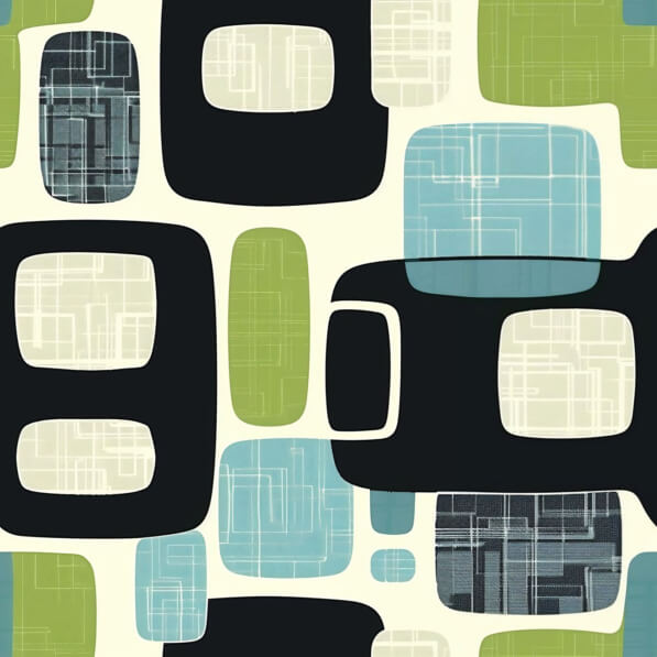 Download Retro-geïnspireerd Geometrisch Patroon Patronen online op ...