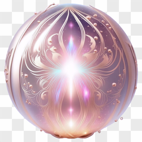 Download Transparent Ball with Floral Pattern PNGs Online - Creative ...