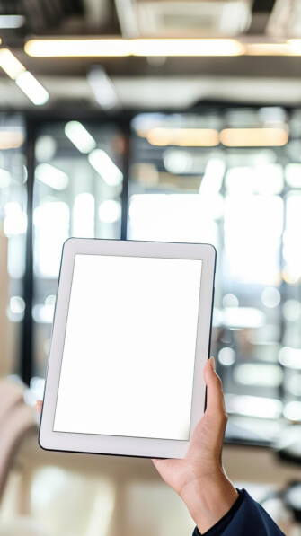 Download Person Using Electronic Device Mockups Online - Creative Fabrica