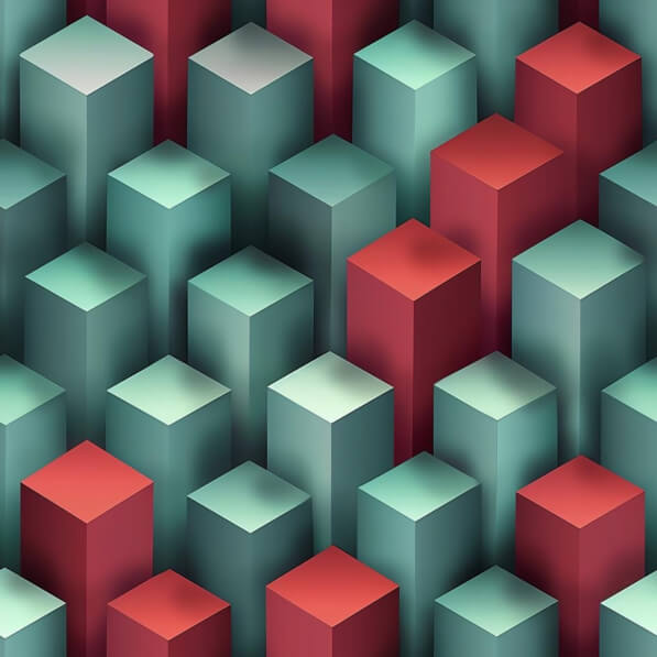 Download Colorful Geometric Pattern of Red, Green, and Blue Cubes ...