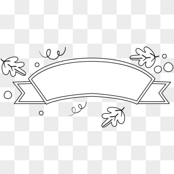 Download Autumn-themed Banner Drawing PNGs Online - Creative Fabrica