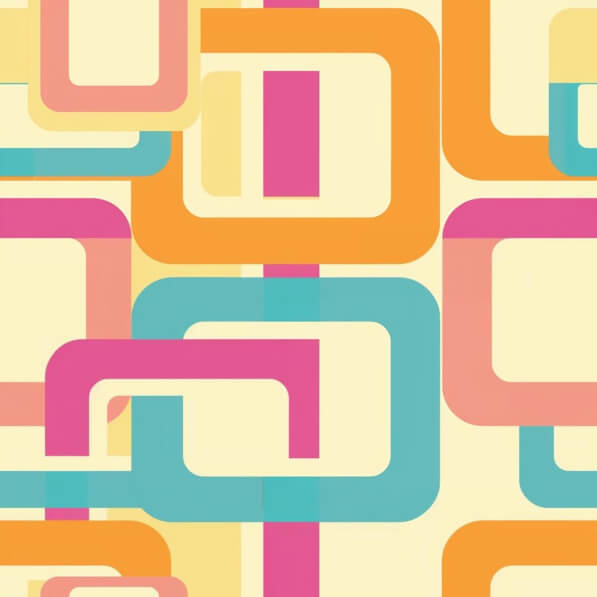 Download Colorful Retro-Inspired Pattern of Squares and Rectangles ...