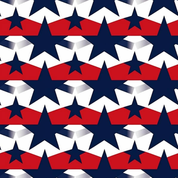 Download Red, White, and Blue Star Pattern Patterns Online - Creative ...