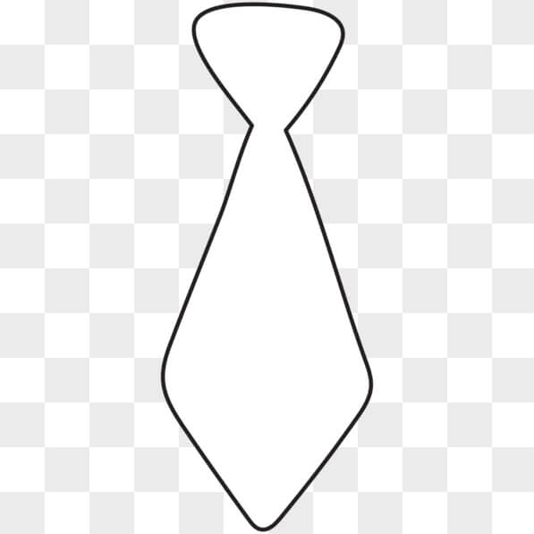 Download Neck Tie Outline PNGs Online - Creative Fabrica