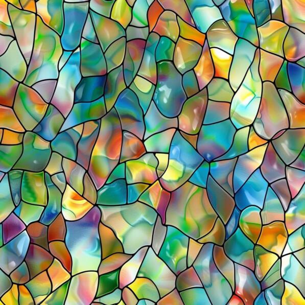 Download Colorful Stained Glass Pattern Patterns Online - Creative Fabrica