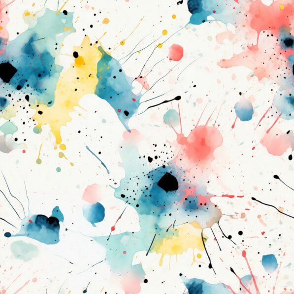 Download Colorful Paint Splatter Pattern Patterns Online - Creative Fabrica
