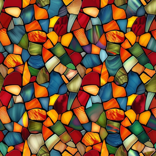 Download Colorful Stained Glass Tiles Seamless Pattern Patterns Online ...