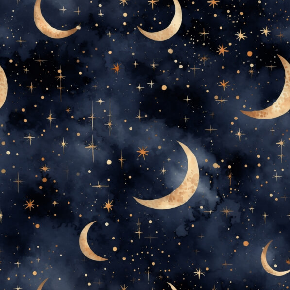 Download Starry Pattern in the Night Sky Patterns Online - Creative Fabrica