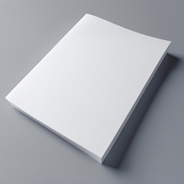 Download Wit boek op papier Mockups online op Creative Fabrica