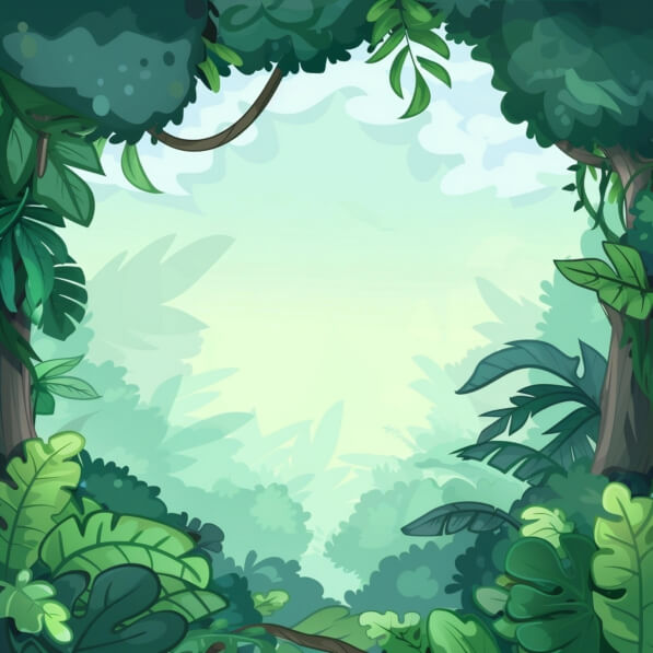 Download Cartoon-Style Forest Scene Backgrounds Online - Creative Fabrica