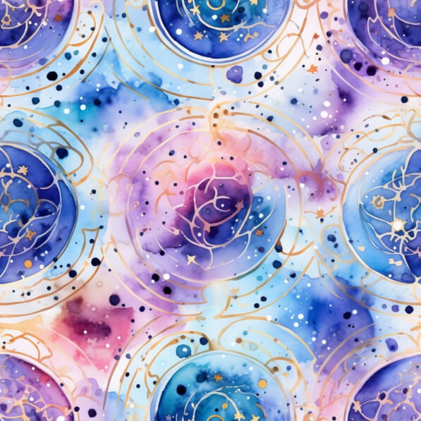 Download Abstract Seamless Pattern with Zodiac Signs Patterns Online ...