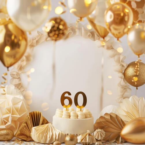 Download 60th Birthday Celebration Invitation Design Backgrounds Online ...