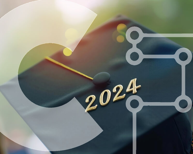 Graduation Cap 2024 - Symbol of Academic Success stock photo | Creative ...