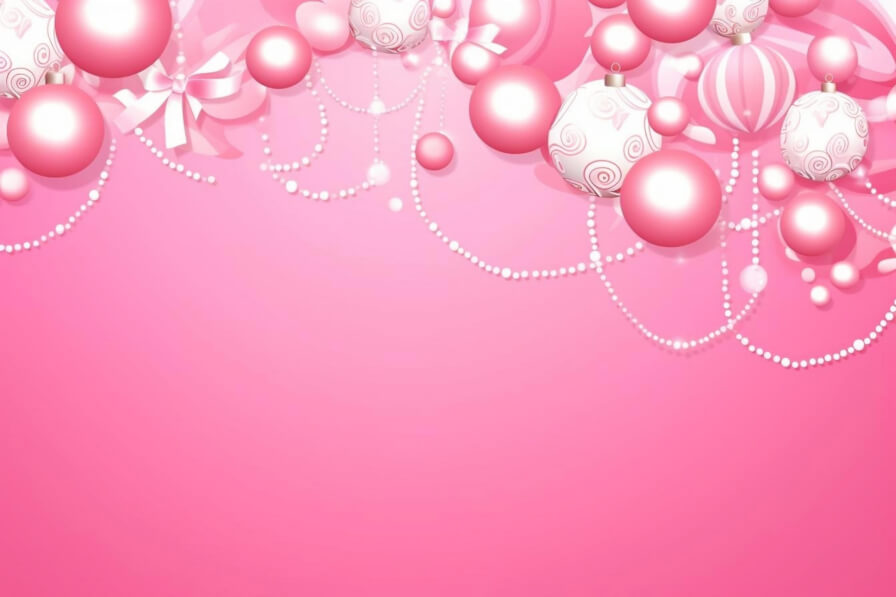 Descarga Fondo rosa con globos blancos y perlas Fondos En Línea ...