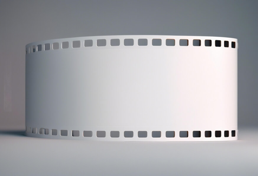 Download White Film Strip Wrapped in Black Tape Mockups Online ...