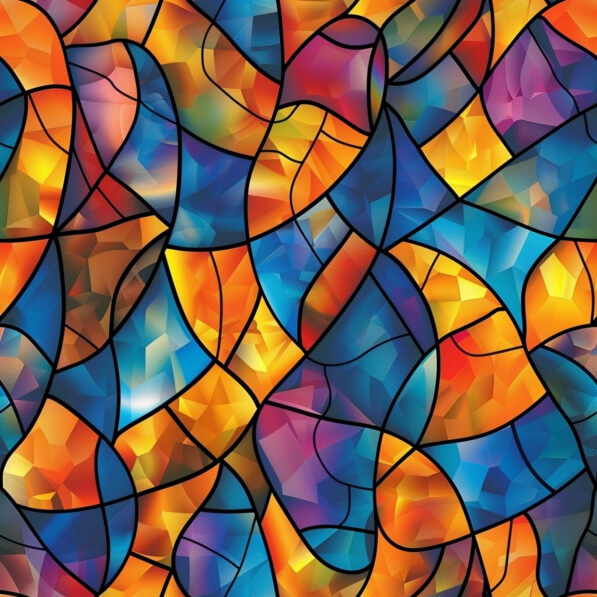 Download Colorful Stained Glass Background Patterns Online - Creative ...