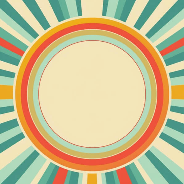 Download Retro-Style Sunburst Background Backgrounds Online - Creative ...