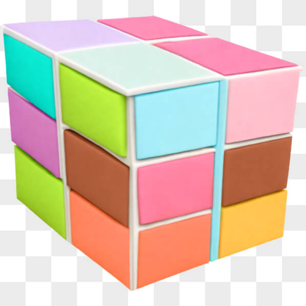 Download Colorful Rubik's Cube PNGs Online - Creative Fabrica