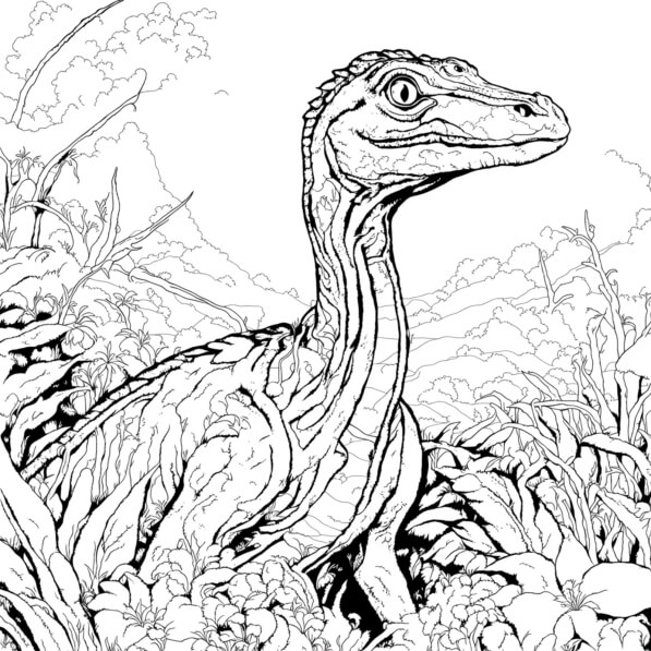 Download Jurassic World Dinosaur Coloring Page Coloring Pages Online