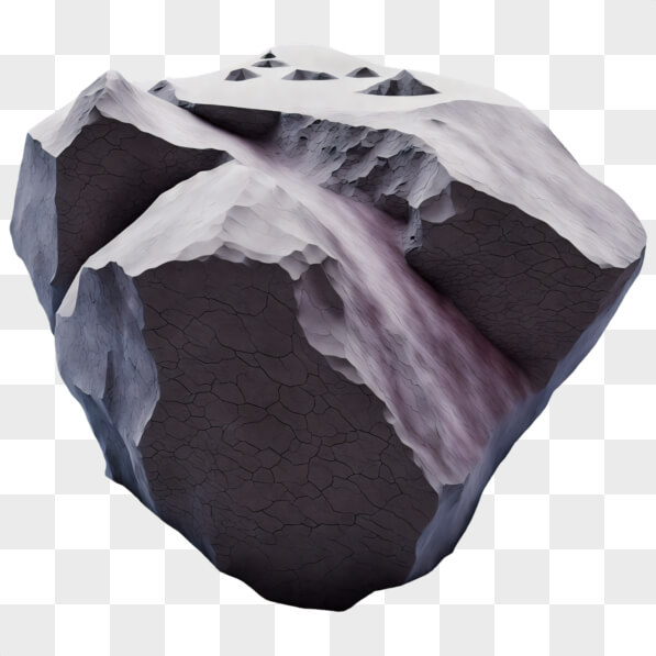 Download Rock Falling from Sky with Water Streams and Waterfall PNGs ...