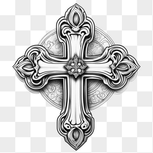 Download Intricate Celtic Cross Design Sketches Online - Creative Fabrica