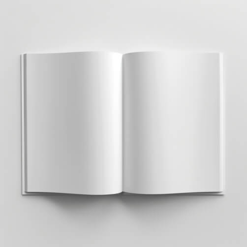 Download Empty White Book Mock-up Mockups Online - Creative Fabrica