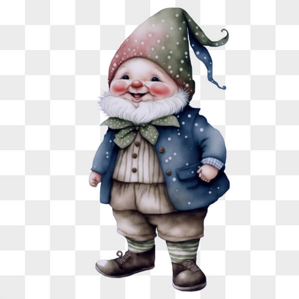 Download Cartoon Kabouter in Winter Wonderland PNGs online op Creative ...