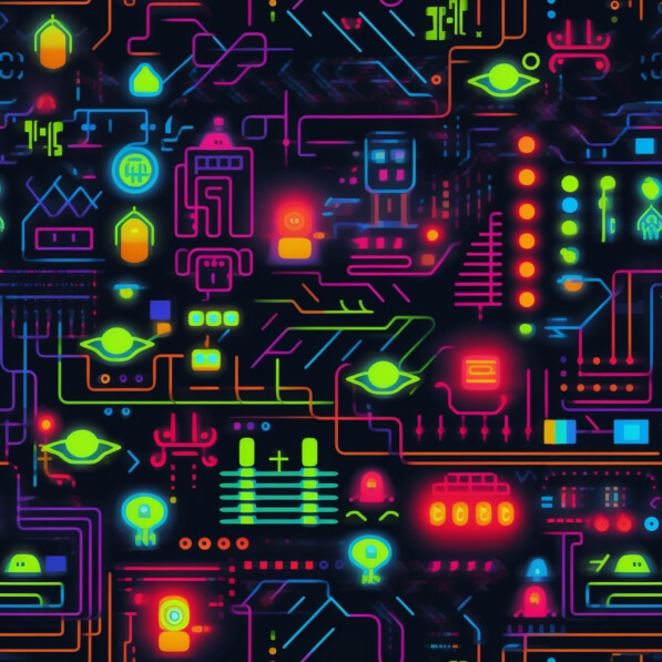 Arcade Patterns - Download Seamless Arcade Patterns for Free - Creative ...