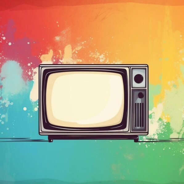 Download Vintage TV Set Backgrounds Online - Creative Fabrica