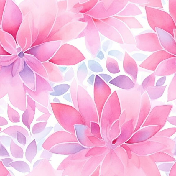 Download Seamless Pink Floral Pattern Patterns Online - Creative Fabrica