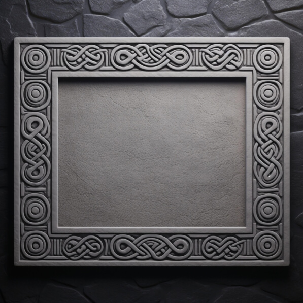 Download Stone Frame with Celtic Design Backgrounds Online - Creative ...