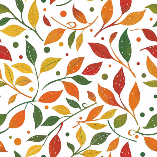 Download Colorful Leaves Seamless Pattern Patterns Online - Creative ...
