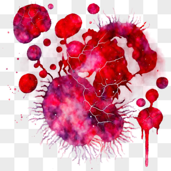Download Medical Image of Red and Pink Cell PNGs Online - Creative Fabrica