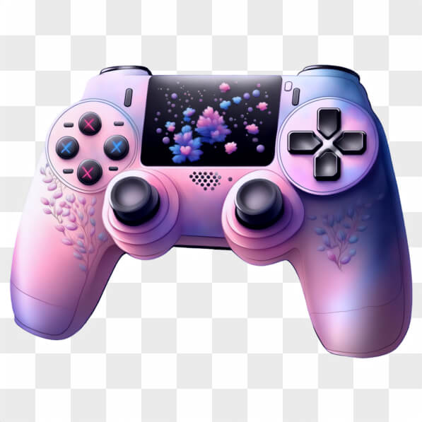 Baixe Controle de PlayStation Rosa e Roxo PNGs - Creative Fabrica