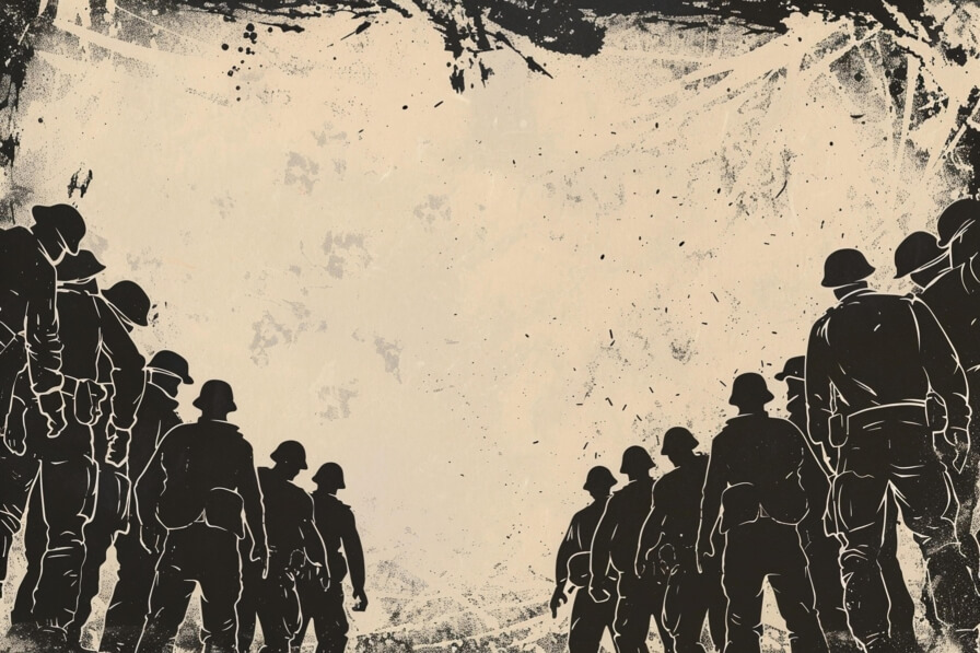 Download Black and White Drawing of Soldiers Backgrounds Online ...