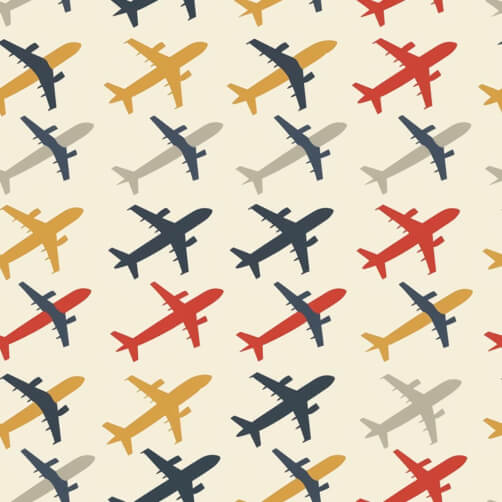 Download Seamless Airplane Pattern Patterns Online - Creative Fabrica