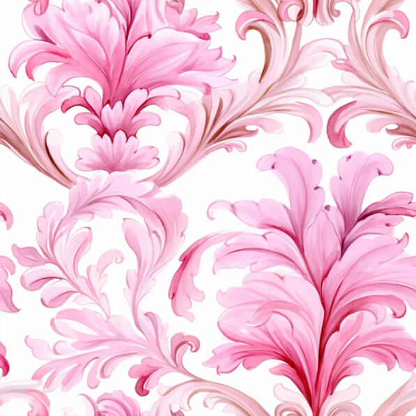 Download Seamless Pink Floral Pattern Patterns Online - Creative Fabrica