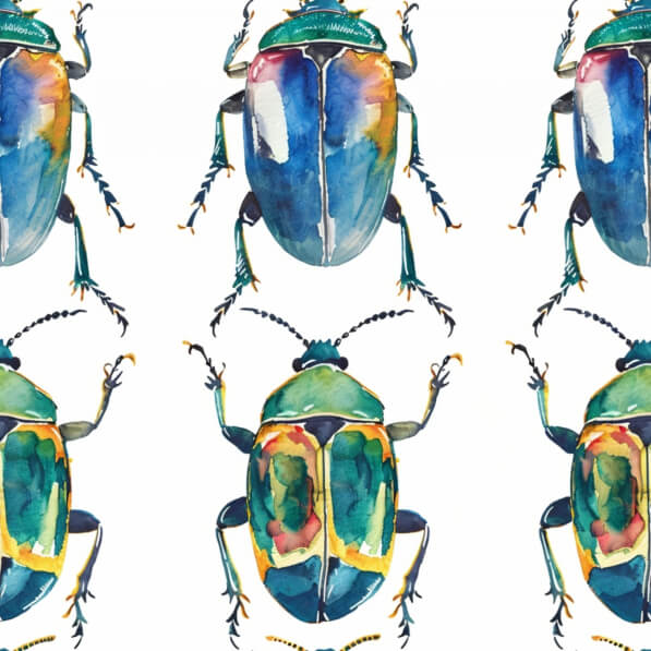 Download Colorful Beetle Seamless Pattern Patterns Online - Creative ...