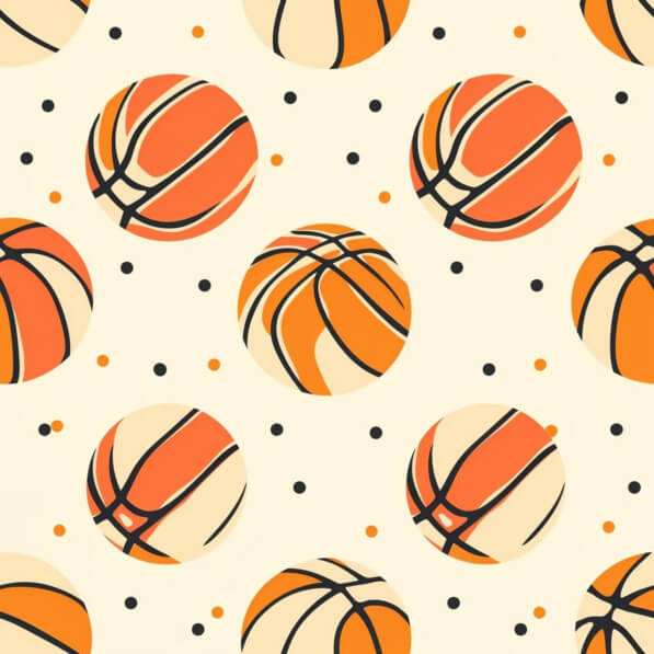 Download Basketball Ball Seamless Pattern Patterns Online - Creative ...