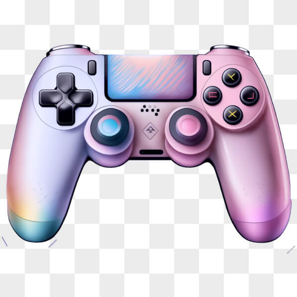 Baixe Controle PlayStation Rosa e Roxo PNGs - Creative Fabrica