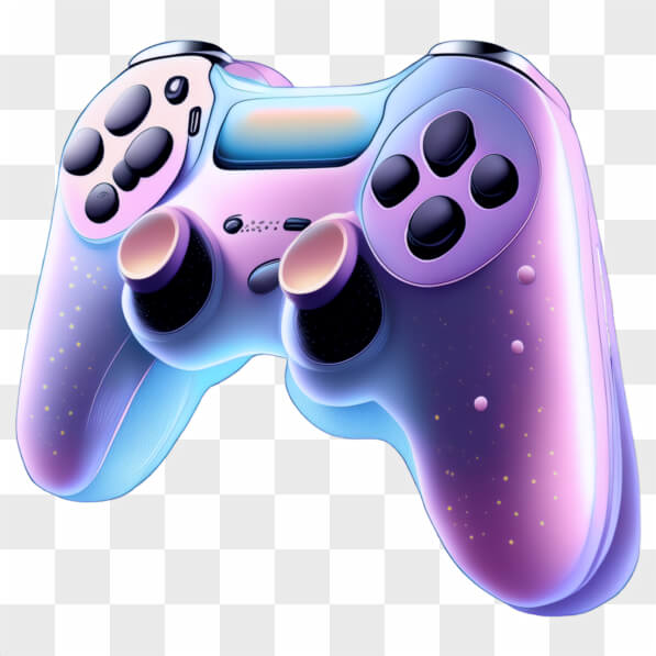 Download Pink and Purple Gaming Controller PNGs Online - Creative Fabrica