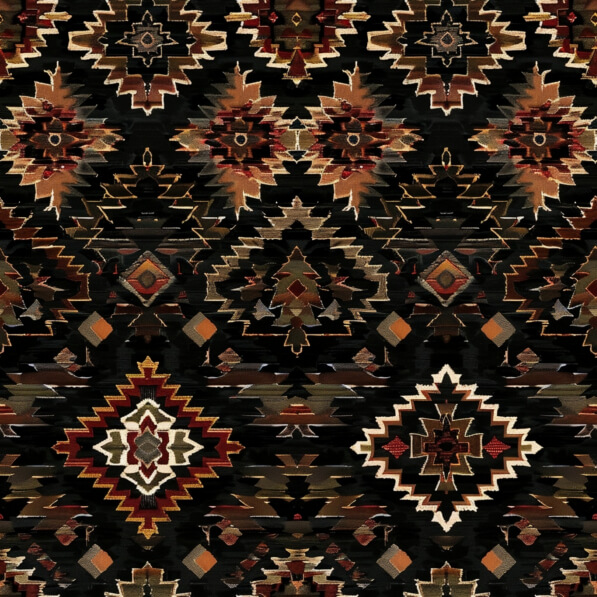 Download Black and Brown Southwestern Rug with Navajo Design Patterns ...